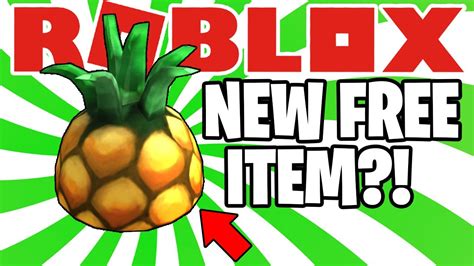New Leaked Free Item On Roblox Gamecard Pineapple Head Youtube
