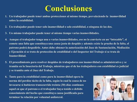 Estabilidad E Inamovilidad Laboral PPT