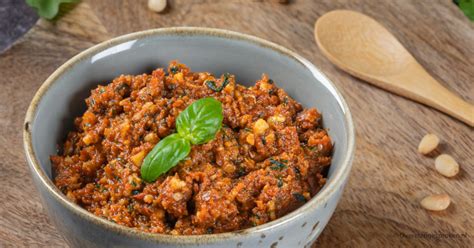 Zelf Rode Pesto Maken Overetengesproken Nl