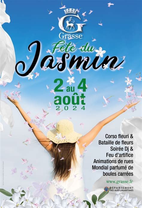 Fête du jasmin 2024 grasse OnVaSortir Nice