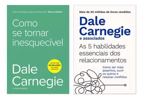 Kit Como Se Tornar Inesquecível 5 Habilidades Essenciais Frete grátis