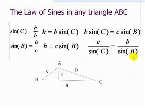 algebra and trigonometry lesson plans on trigonometric functions law of sines examples youtube
