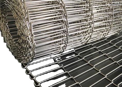 Fil résistant à la chaleur Mesh Belt de bande de conveyeur d acier