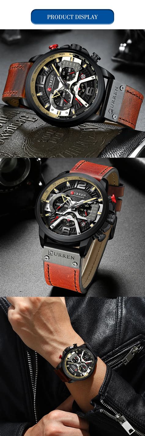 Relógio de pulso Masculino linha Elegance Multifuncional Cronógrafo