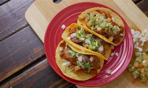 Tacos De Pollo Al Pastor Receta Mexicana