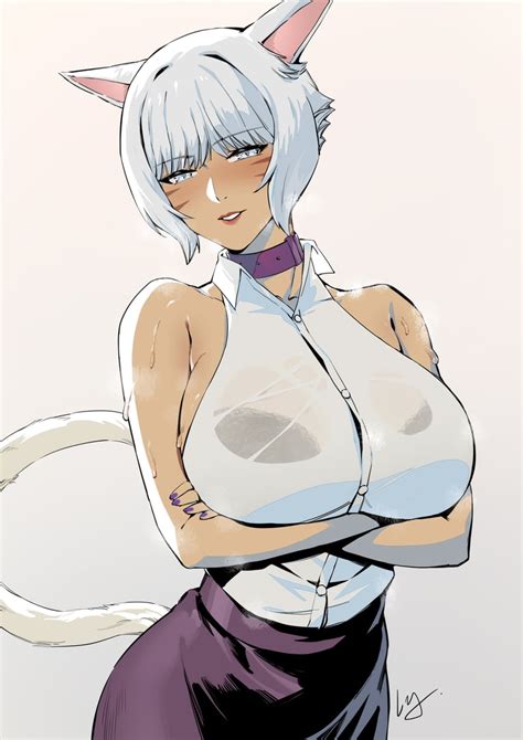 Y Shtola Rhul Final Fantasy And More Drawn By Club Danbooru