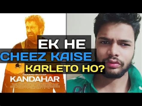KANDAHAR Movie Review Gerard Butler Ali Fazal Amazon Prime