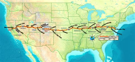 Map Of Us Highway Map