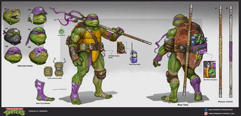 Teenage Mutant Ninja Turtles Donatello Rinehart Appi Teenage Mutant Ninja Turtles Artwork