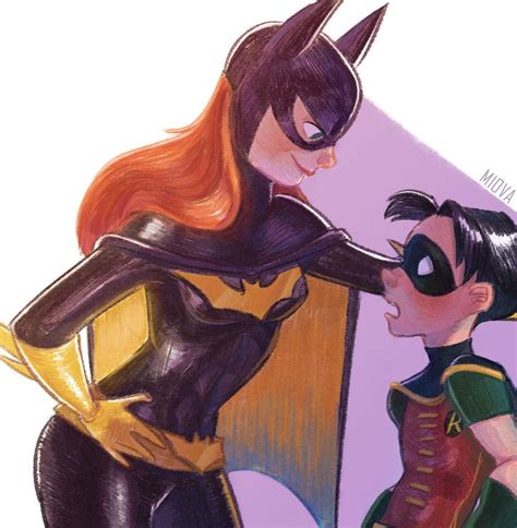 Sexy Batgirl And Robin