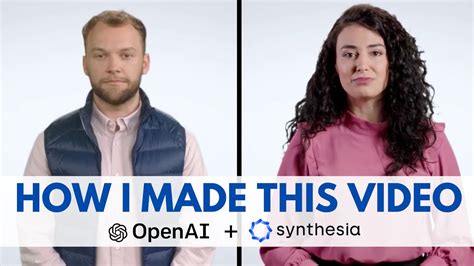 How I Made This Video Using Ai Openai Synthesia Youtube
