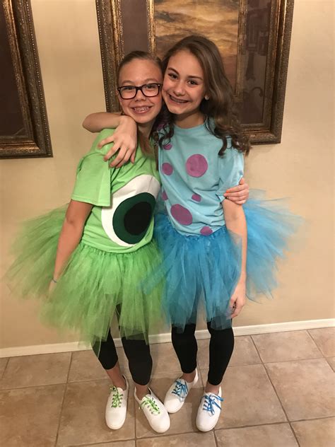 Mike And Sully Cute Halloween Costumes Teenage Halloween Costumes