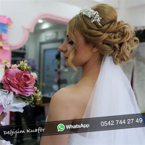Gelin Başı Modelleri Değişim Bayan Kuaförü