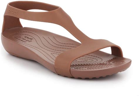 Crocs Serena Sandal W Br Zowy Ceny I Opinie Ceneo Pl