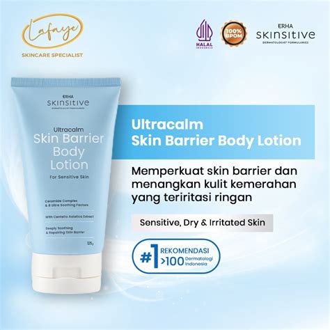 Jual Erha Body Lotion Skinsitive Ultracalm Skin Barrier Ml Shopee