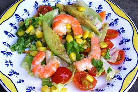 Ensalada De Langostinos Y Aguacate Cocina Para Torpes