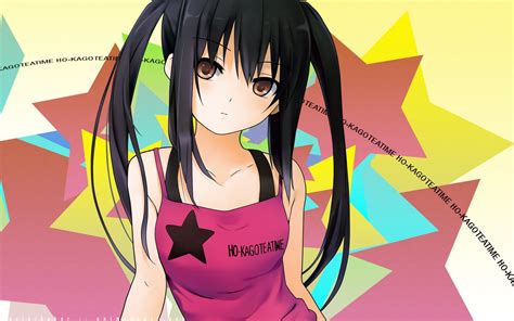 Illustration Anime Anime Girls Cartoon Black Hair Hair Mouth K