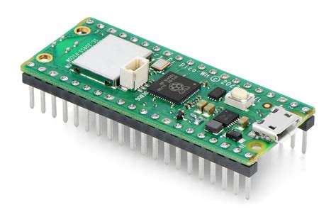 raspberry pi pico w rp2040 arm cortex m0 cyw43439 wifi bt 5 2 with headers botland