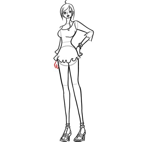 How To Draw Nami Full Body From The Straw Hat Pirates