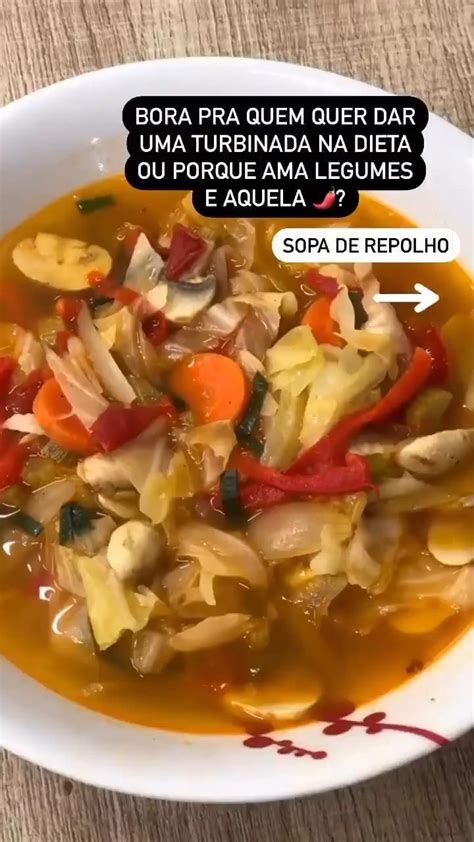 SOPA DE LEGUMES SOPA DELICIOSA SOPA PARA EMAGRECER SOPA FIT Em