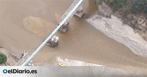 Así se ven desde el aire los estragos de la DANA a su paso por el