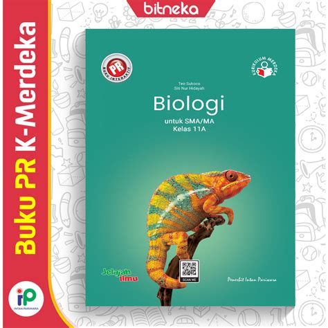 Jual Buku PR Interaktif IPA Biologi 11A SMA MA Kelas 11 Semester 1