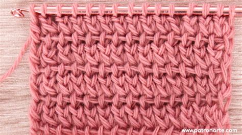 Tutorial Y Patr N Punto De Crochet Tunecino F Cil Y Original Paso A