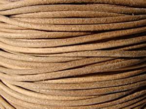 Esnado Lederband Lederschnur Lederriemen 5 M Rund 2 0 Mm Natur