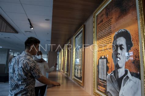 PERPUSTAKAAN UMUM DKI JAKARTA CIKINI ANTARA Foto