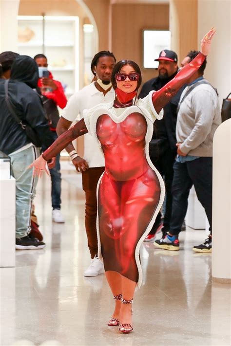 Cardi B Naked Shopping In La Photos Video The Fappening