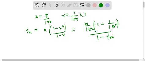 solved find a formula for the nth partial sum of each series and use it to find the series sum