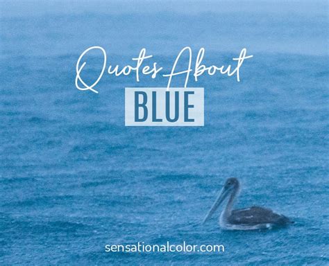 Quotes About Color Blue
