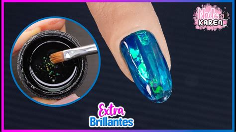 Uñas IRIDISCENTES para BRILLAR más que el SOL NailsByKaren YouTube