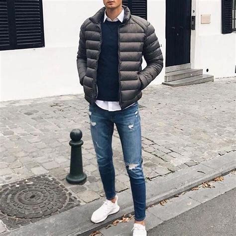 Inspira Es De Looks Simples Cal A Jeans Masculina Winter Outfits
