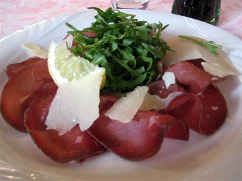Ricetta Carpaccio Di Bresaola Piatto Tipico Valtellina