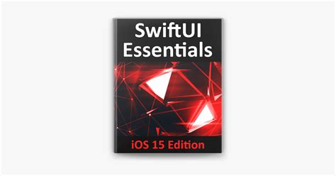 ‎swiftui essentials ios 15 edition on apple books