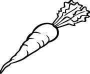 Coloriage Legume Carotte Orange JeColorie