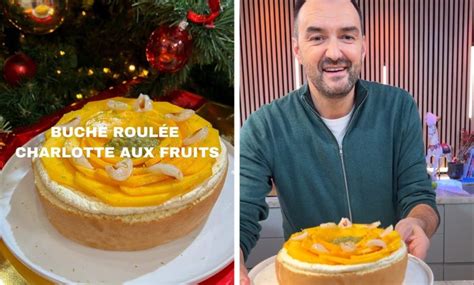 Voici la recette de la bûche de Noël roulée comme une charlotte aux