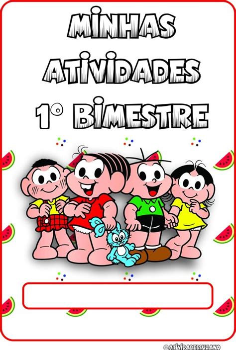 Capa De Planejamento E Bimestres Da Turma Atividades Suzaninho