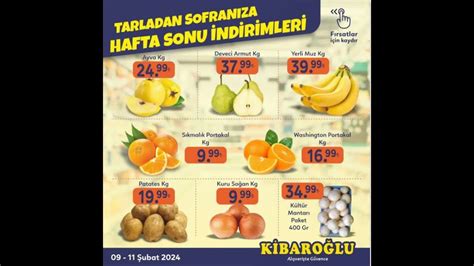 Kibaroğlu Market Hafta Sonu Kampanyalar 09 11 Şubat 2023 YouTube