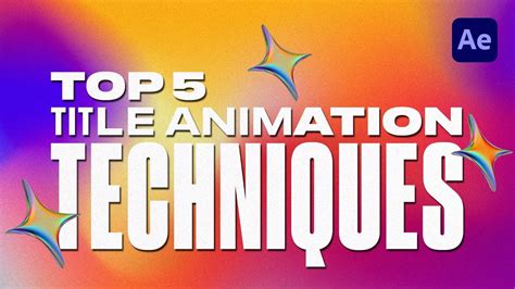 Top Title Text Animations You Must Know After Effects Tutorial