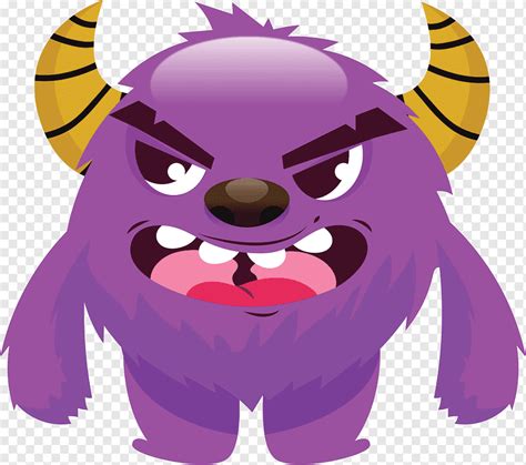 Monster Violet Furry Horny Png Pngwing