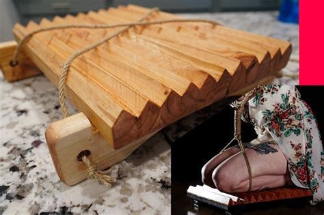 Ishidaki Shin Kneeling Board Japanese Bondage Bdsm Board Etsy Hong Kong