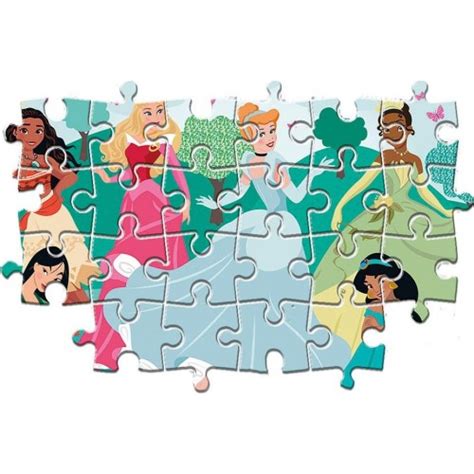 Clementoni Disney Princess Supercolor Princess 104 Maxi Pieces Jigsaw