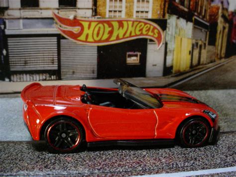 Hot Wheels Corvette C Z Convertible Red Hw Roadsters