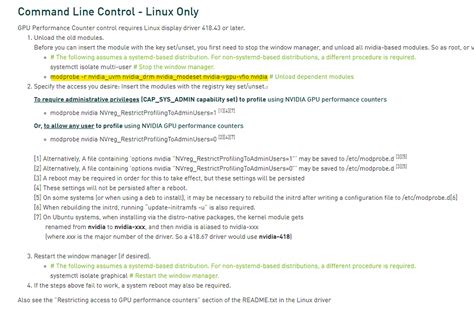 err nvgpuctrperm permission denied error nsight compute nvidia developer forums