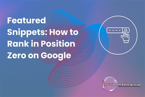 Featured Snippet Google Guide Ranking In Position Zero