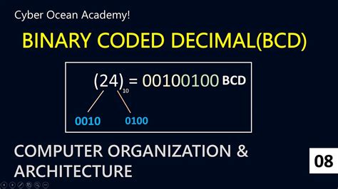 Binary Coded Decimal BCD Code Cyber Ocean Academy YouTube