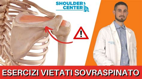 Quali Esercizi EVITARE In Caso Di LESIONE Del SOVRASPINATO YouTube