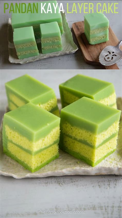 Pandan Kaya Layer Cake Artofit